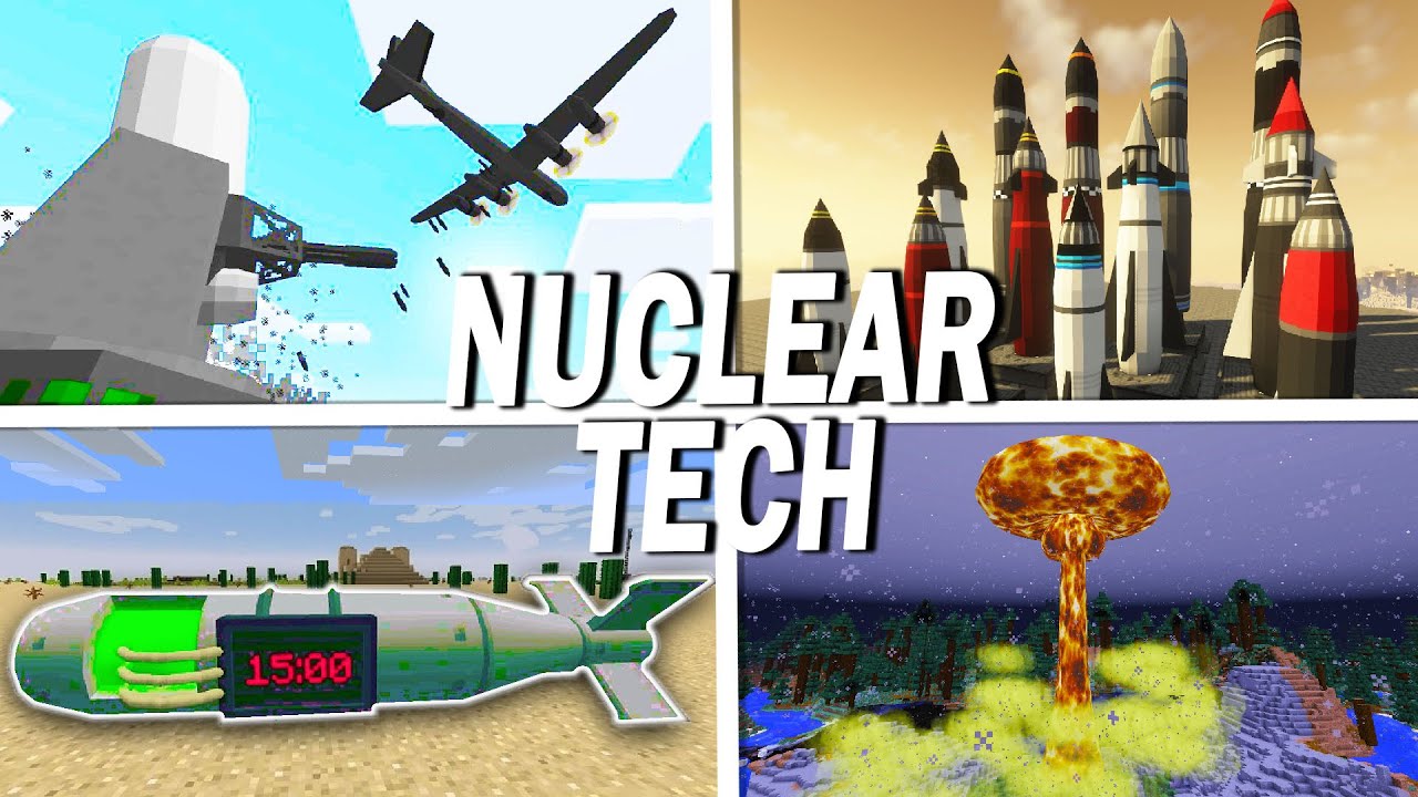 Hbm S Nuclear Tech Mod Minecraft Mod Showcase 1 7 10 Youtube