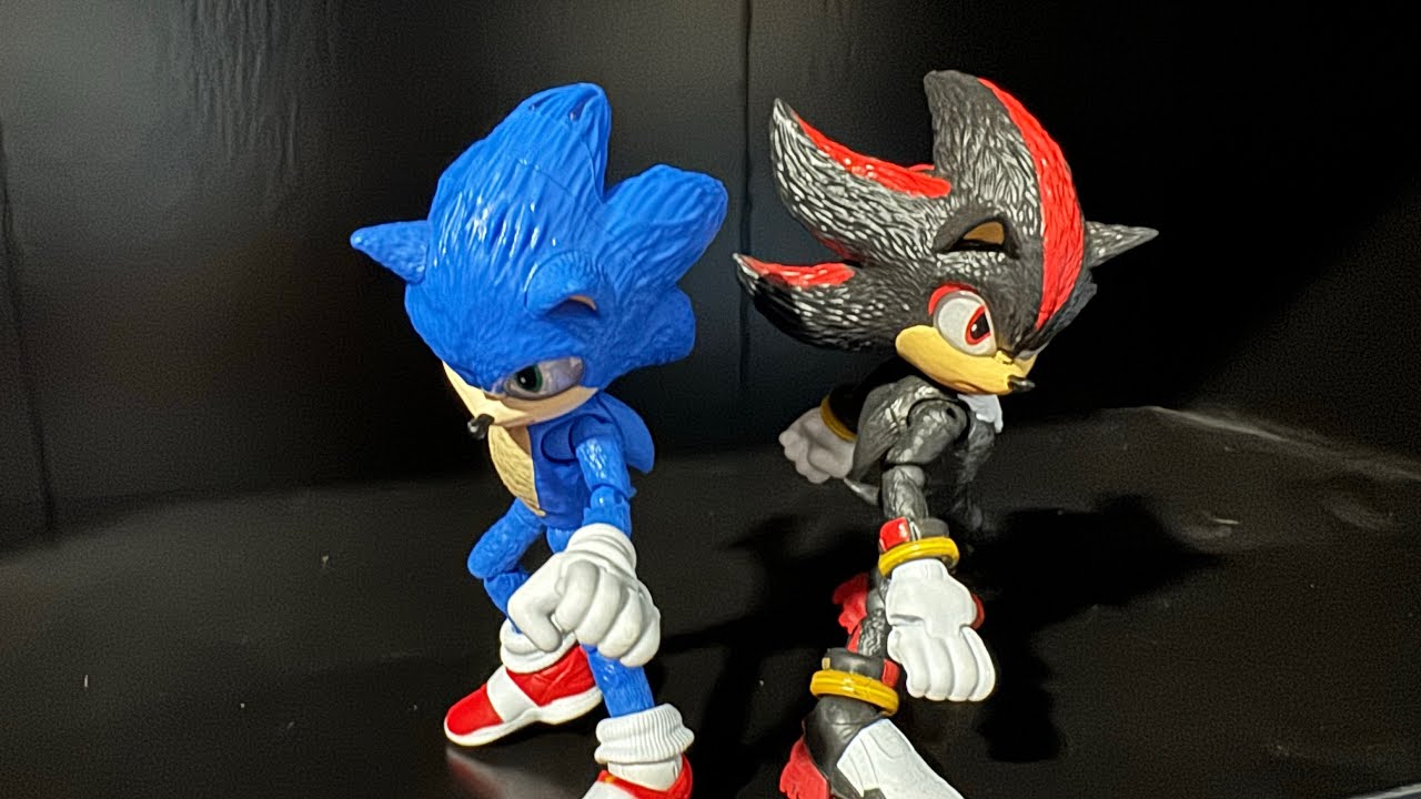 Sonic Vs Shadow Part 2 Stop Motion Youtube