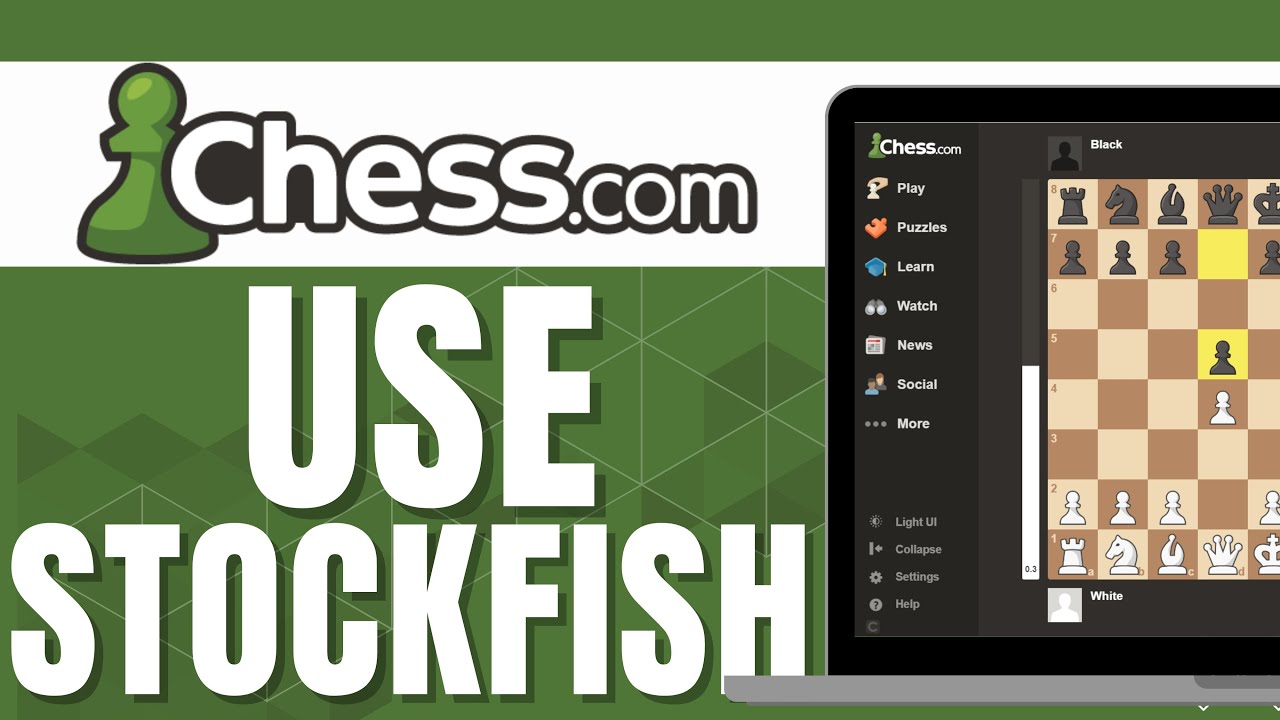 How To Use Stockfish On Chess Com Youtube