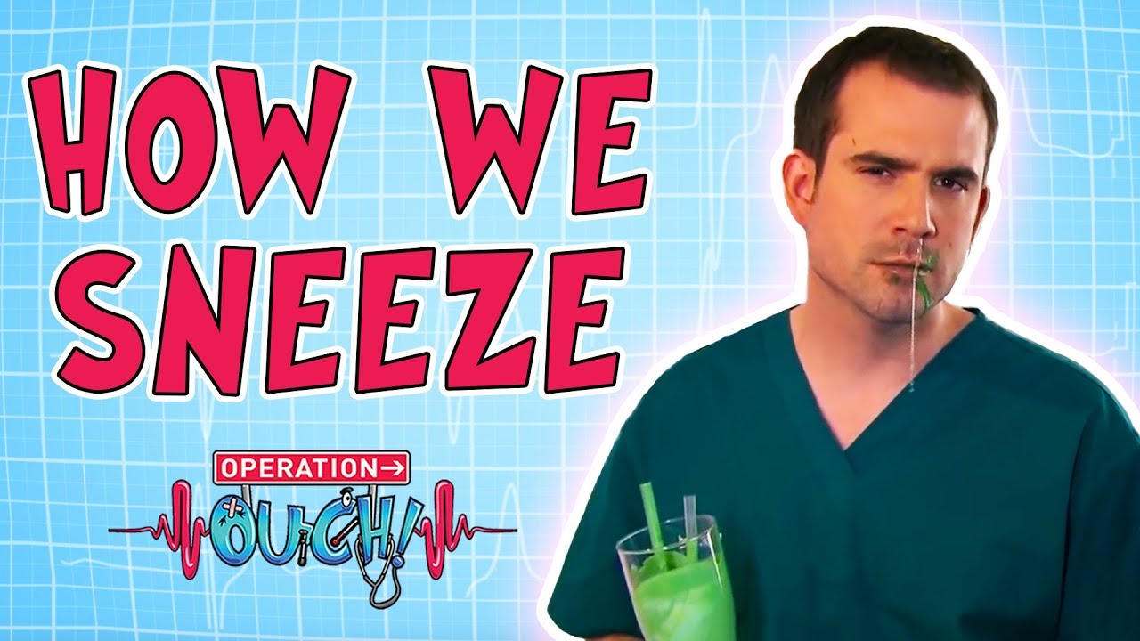 Operation Ouch Sneezing Biology Facts For Kids Youtube