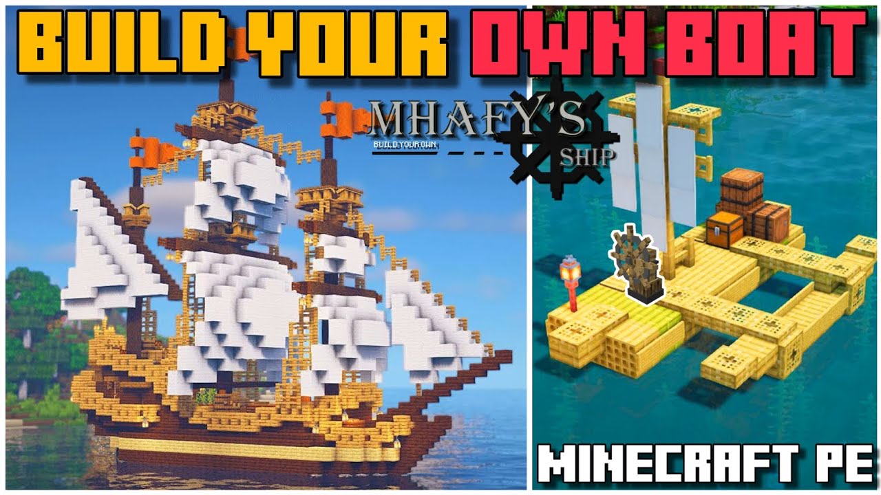 ôøámhafy S Ship Addon For Bedrock Minecraft Pe 1 21 Addons Youtube