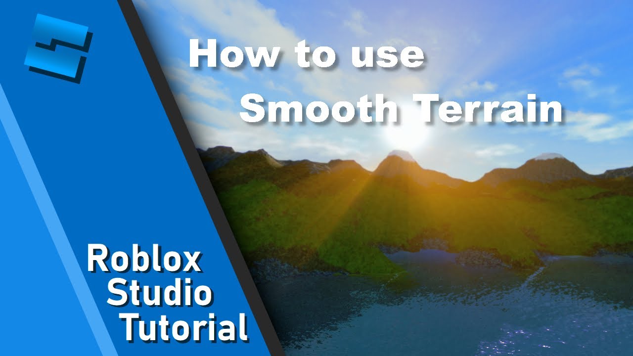 How To Use Smooth Terrain In Roblox Studio Youtube