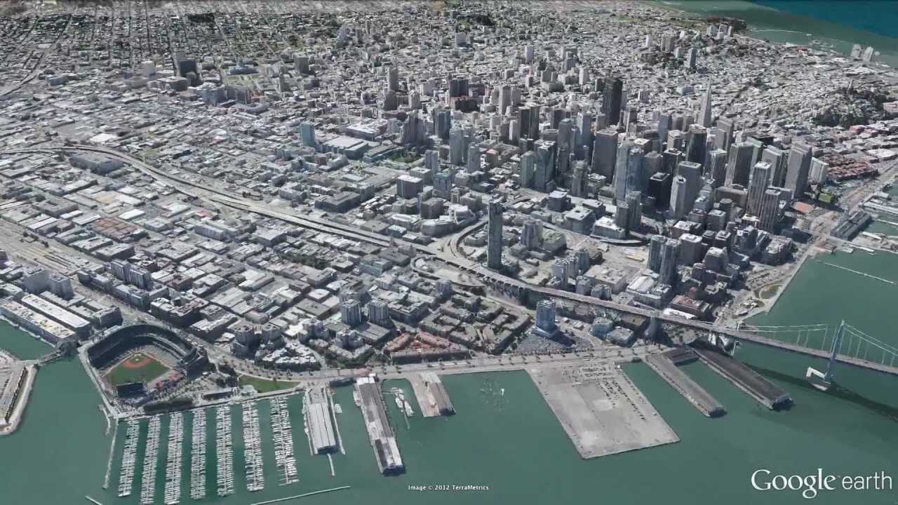 New 3d Imagery Of San Francisco In Google Earth 7 Youtube