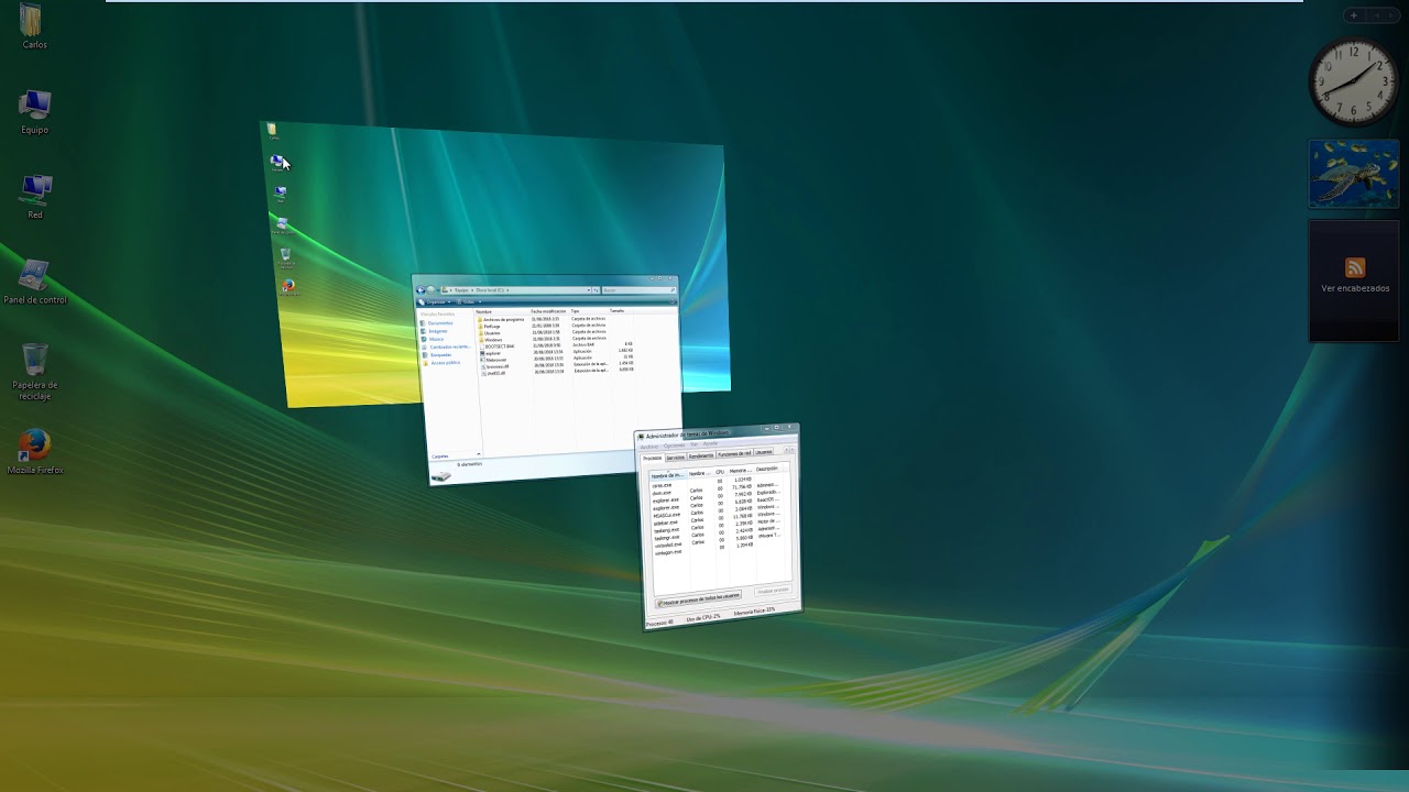 Reactos Explorer Exe Under Windows Vista Bonus Youtube