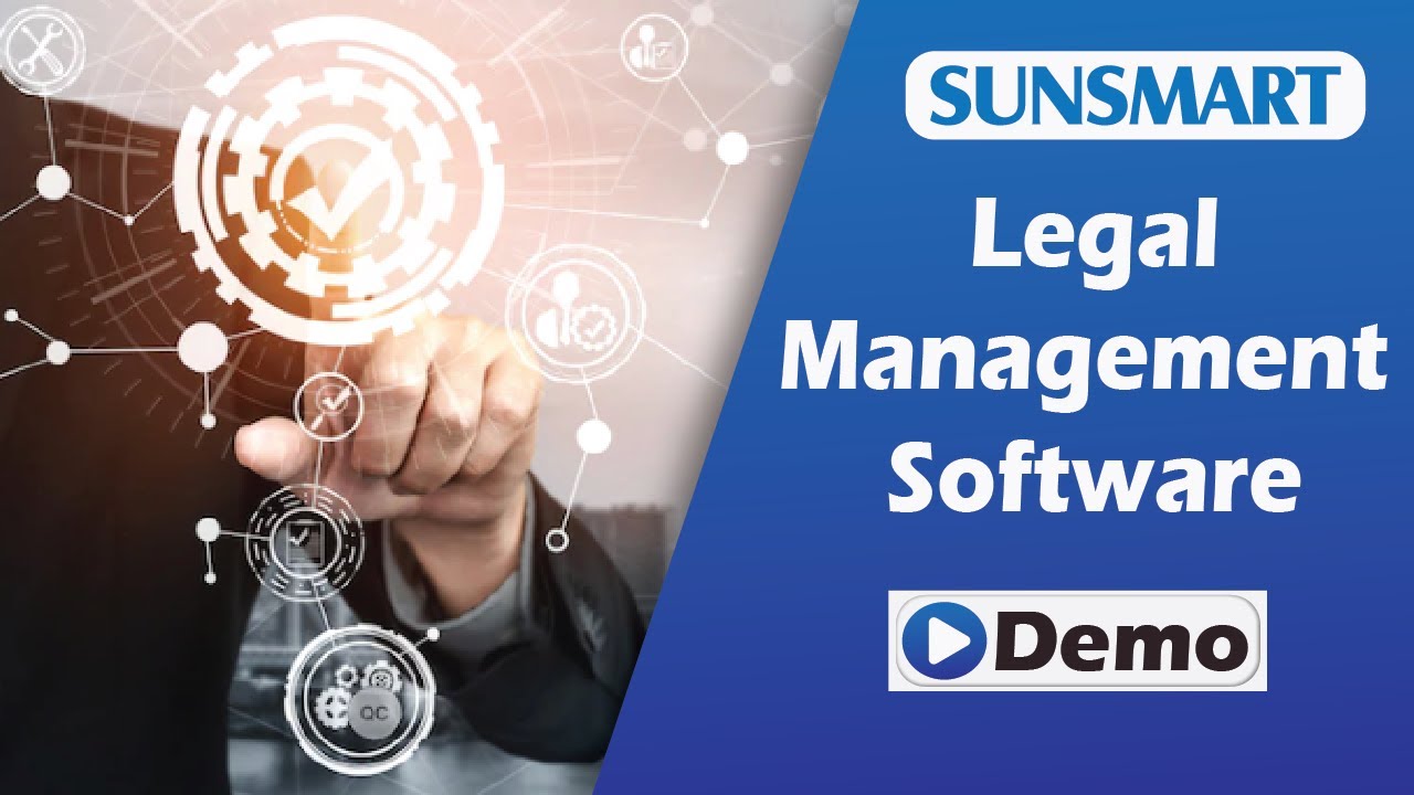 Legal Management Software Demo Sunsmart Technologies Youtube