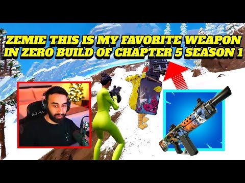 Zemie Dominating With His Favorite Weapon In Zero Build Fortnite