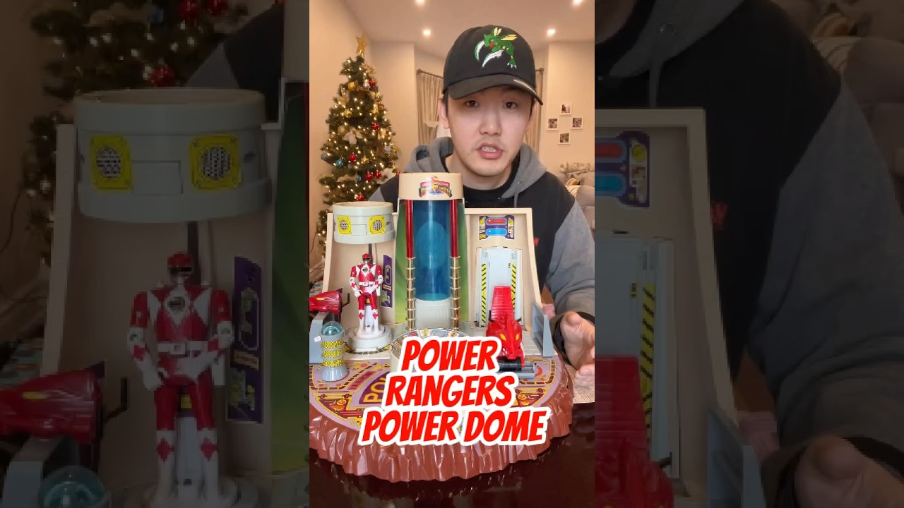 Vintage Power Rangers Power Dome Command Center 1994 Shorts