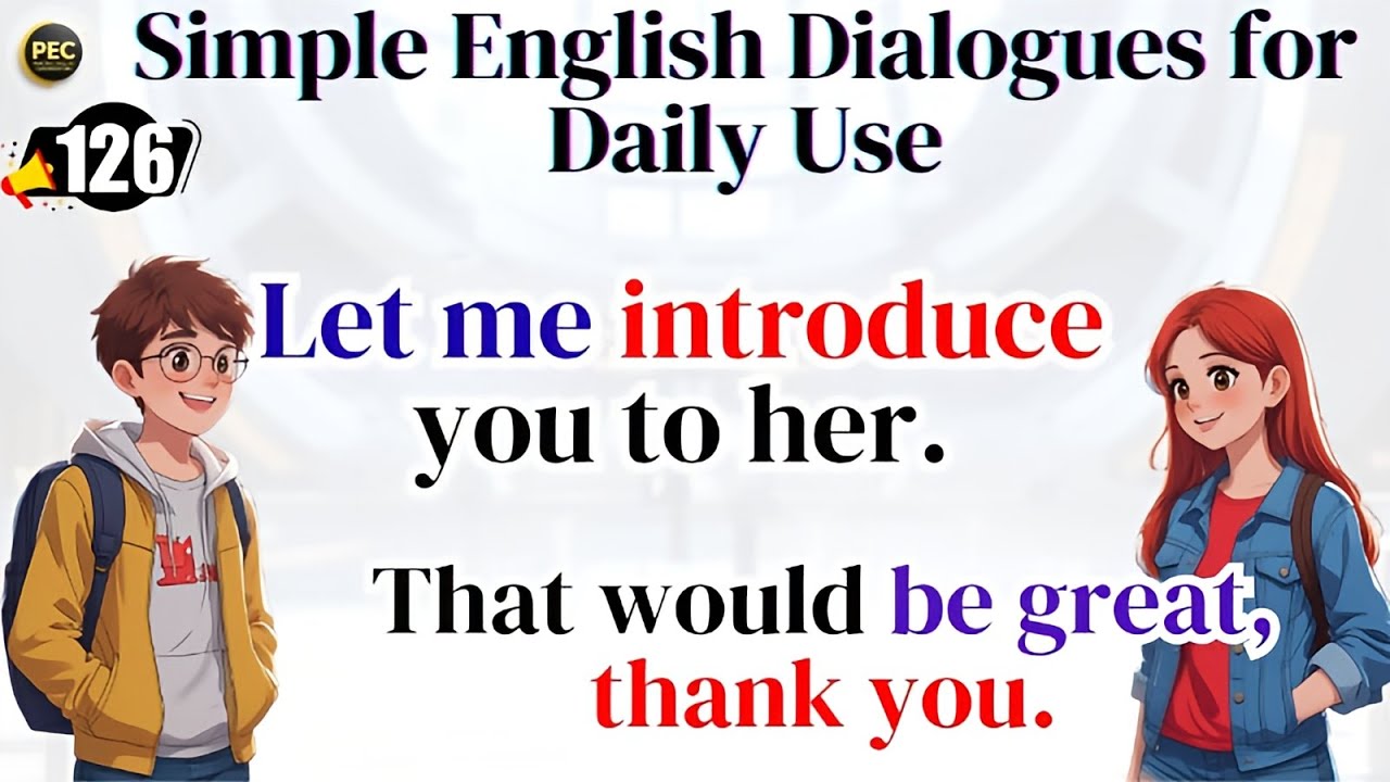 Simple English Dialogues For Daily Use English Easy Practice Youtube