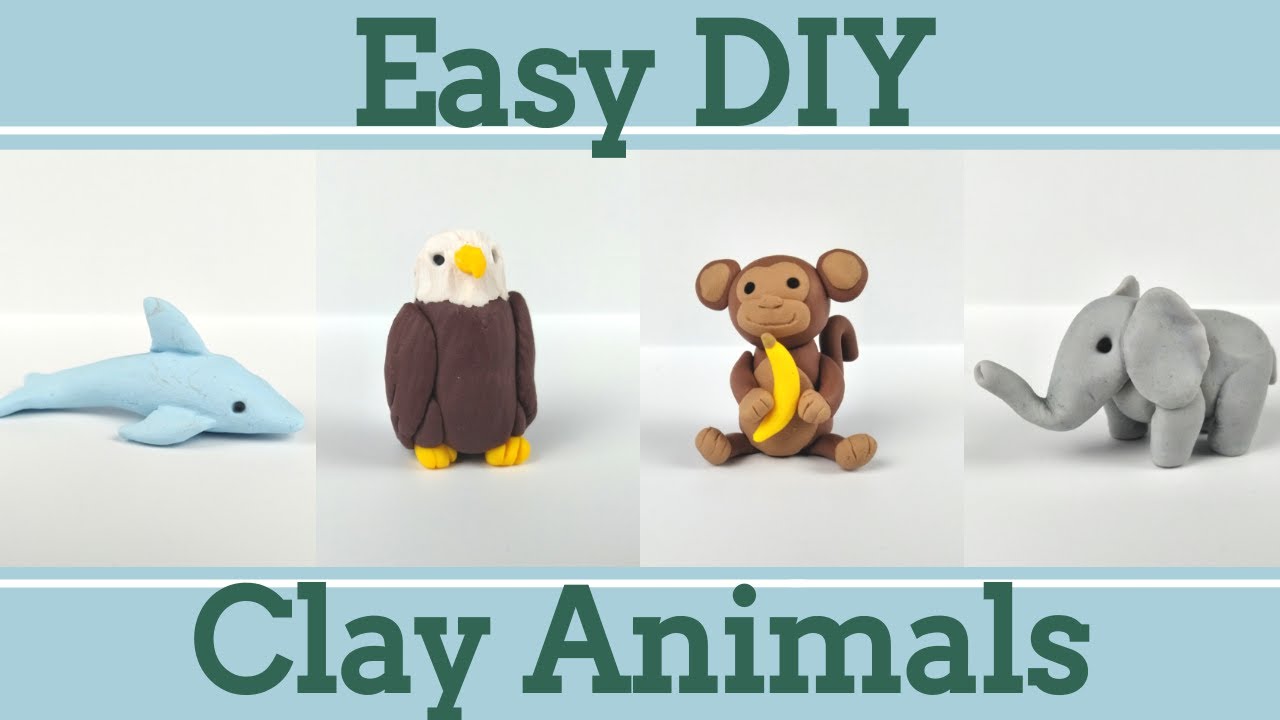 Polymer Clay Animals Tutorial