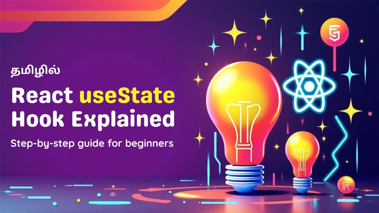 React Usestate Hook Explained In Tamil For Beginners Youtube