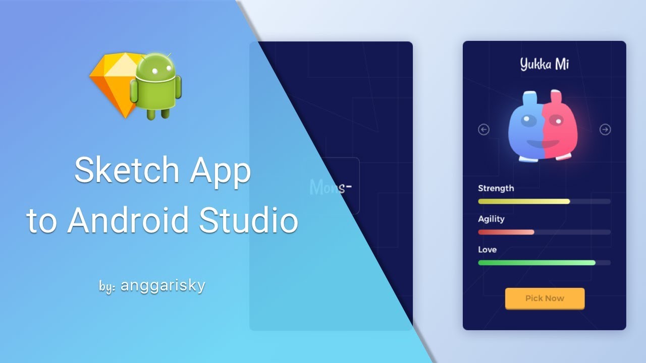 Game Mobile Ui Design In Android Studio Tutorial Youtube