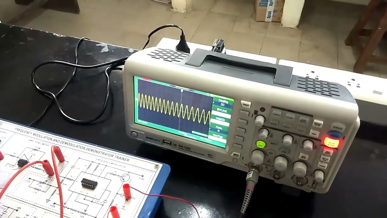 Frequency Modulation Practical Experiment Youtube