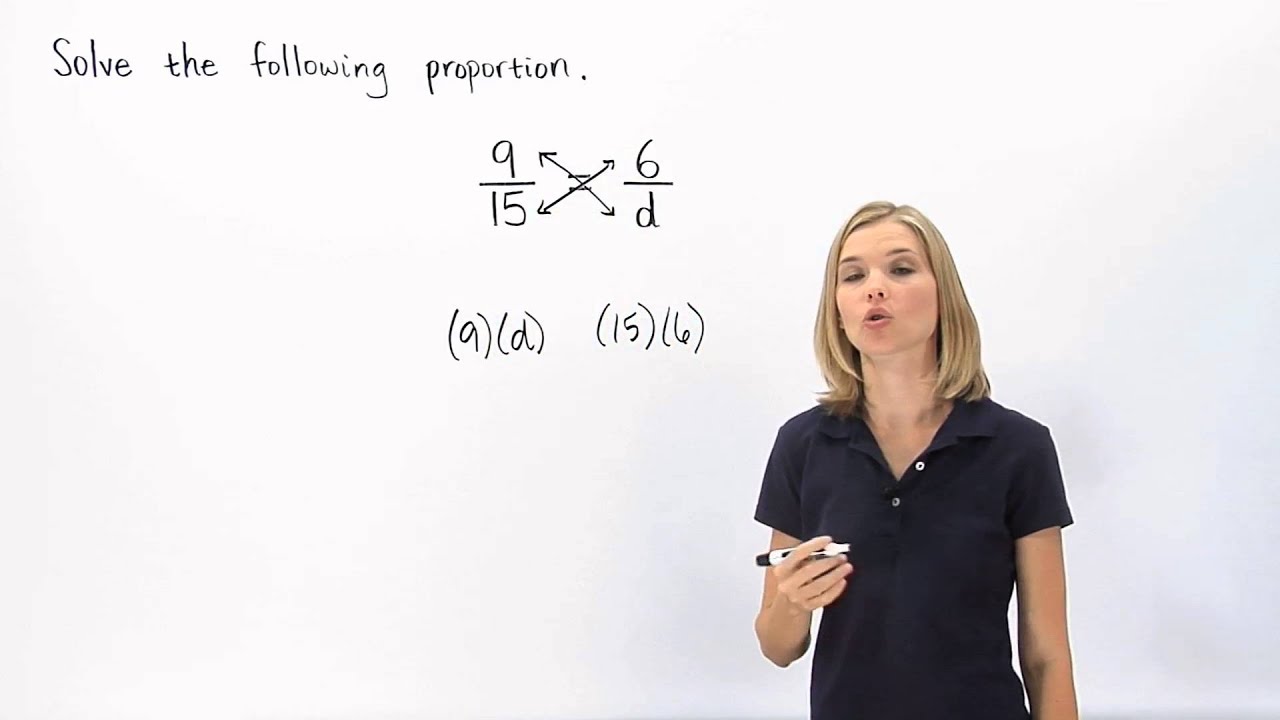 Solving Proportions Mathhelp Youtube