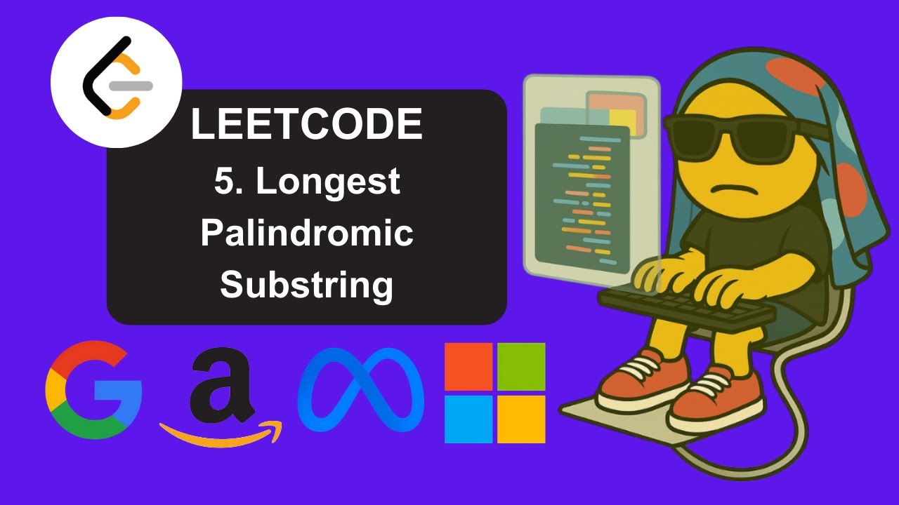 Grind75 Leetcode 5 Longest Palindromic Substring Python Youtube