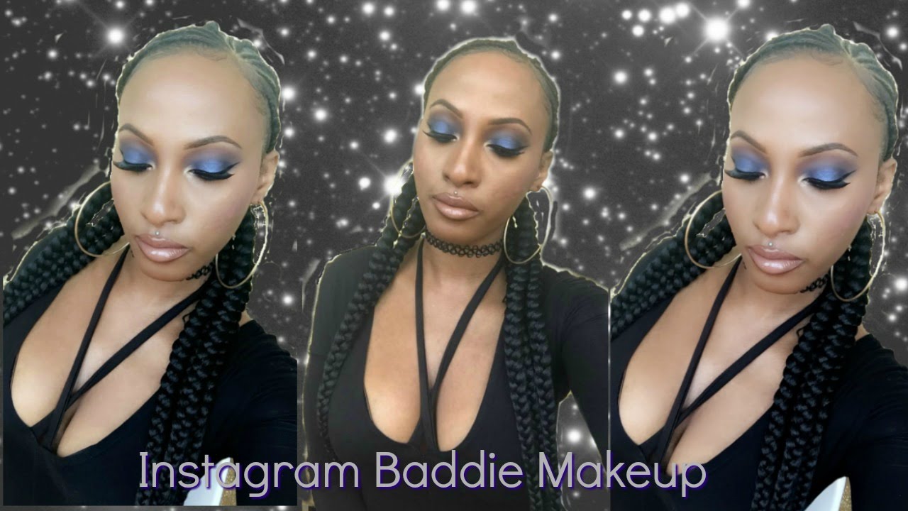 Insta Baddie Smokey Eye Makeup Tutorial Youtube