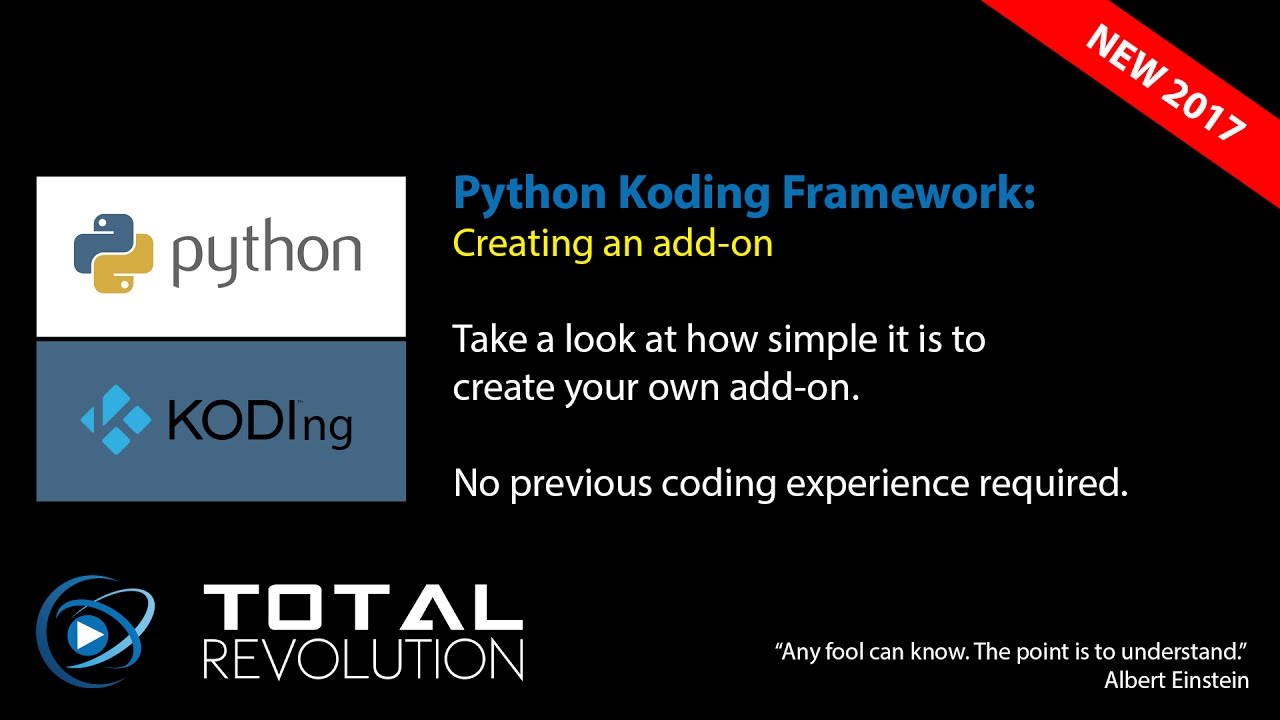 Create Your Own Add On With Python Koding Youtube