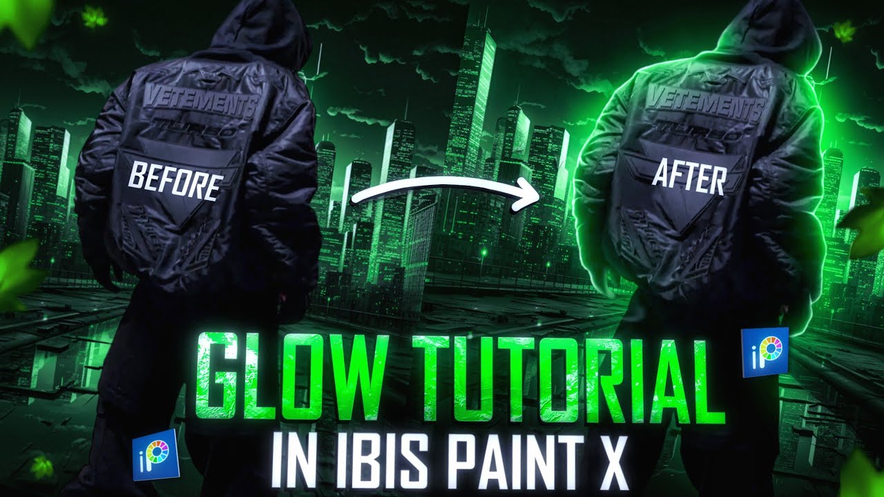 How To Make Glow Effects In Ibis Paint X Glow Effect Tutorial In Ibis