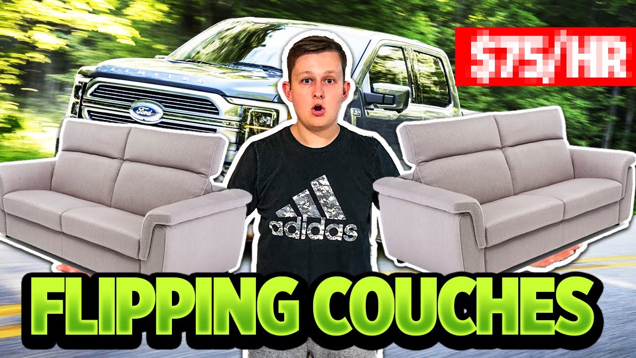 I Tried Couch Flipping For 7 Days Best Side Hustle Of 2022 Youtube