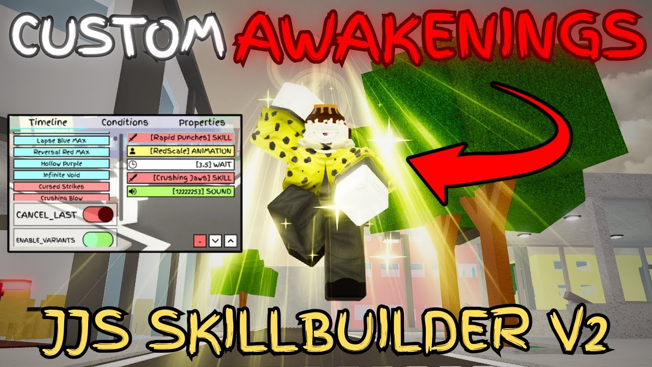 Custom Awakenings Tutorial In Jjs Skillbuilder Youtube