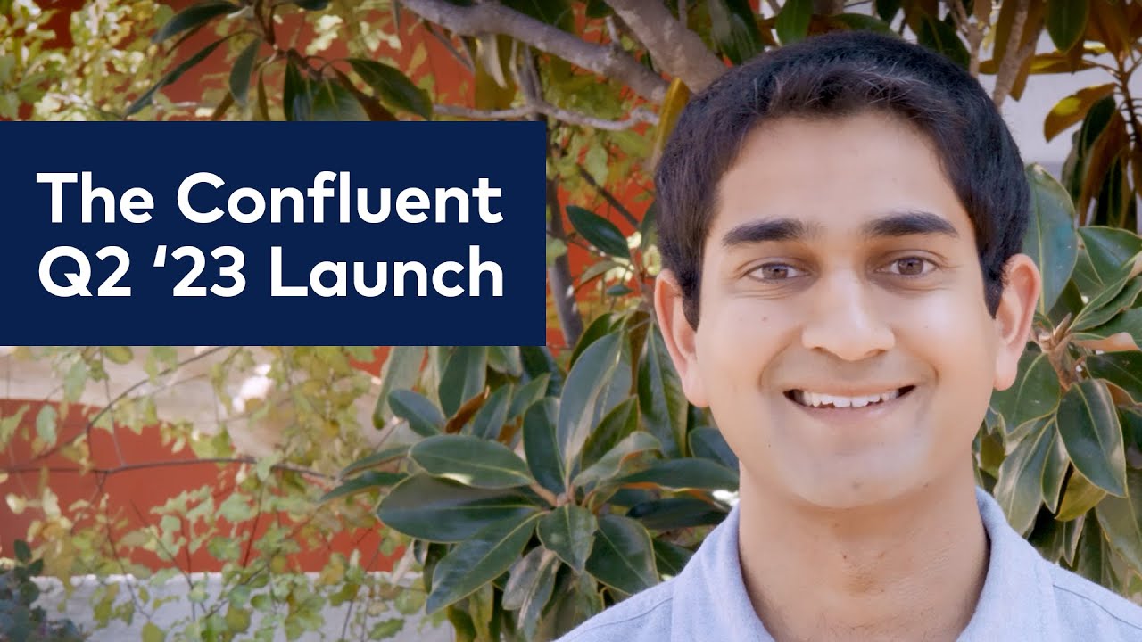 The Confluent Q2 23 Launch Youtube