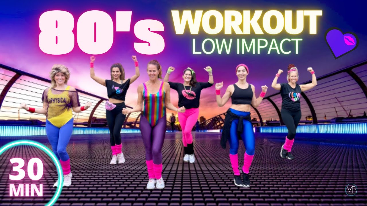 80 S Low Impact Aerobics Full Body Workout Low Impact Cardio Sculpt