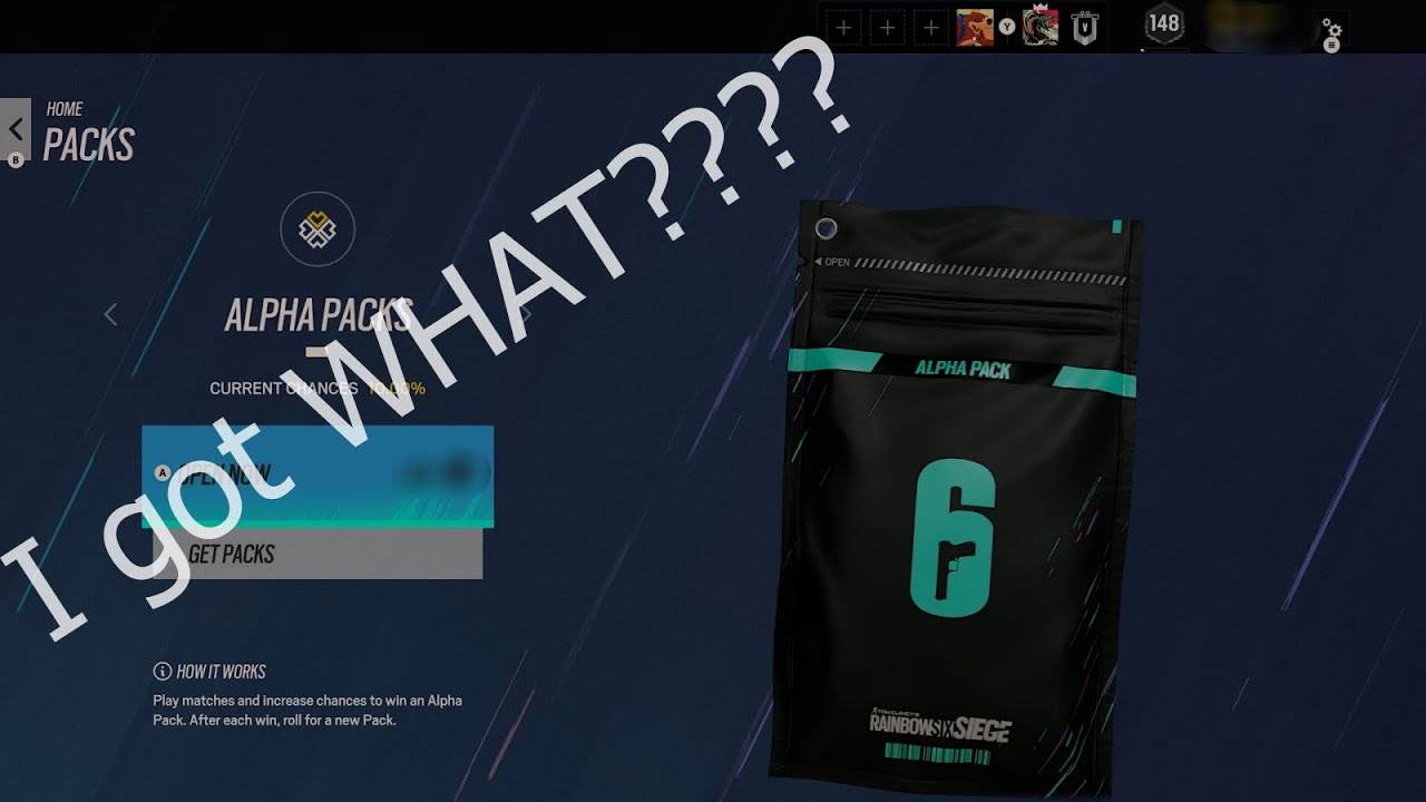 The Worst Alpha Pack Opening Ever R6 Clips Rainbow Six Siege Funny