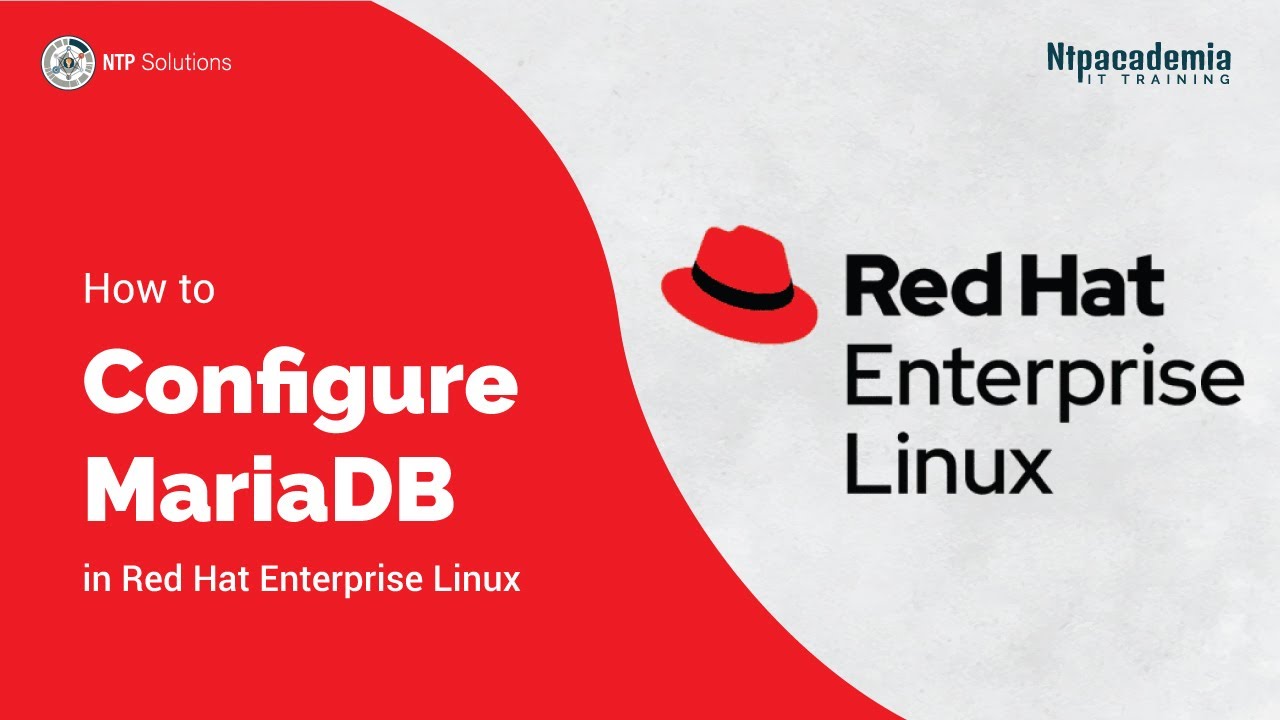 How To Configure Mariadb In Red Hat Enterprise Linux 8 Configure
