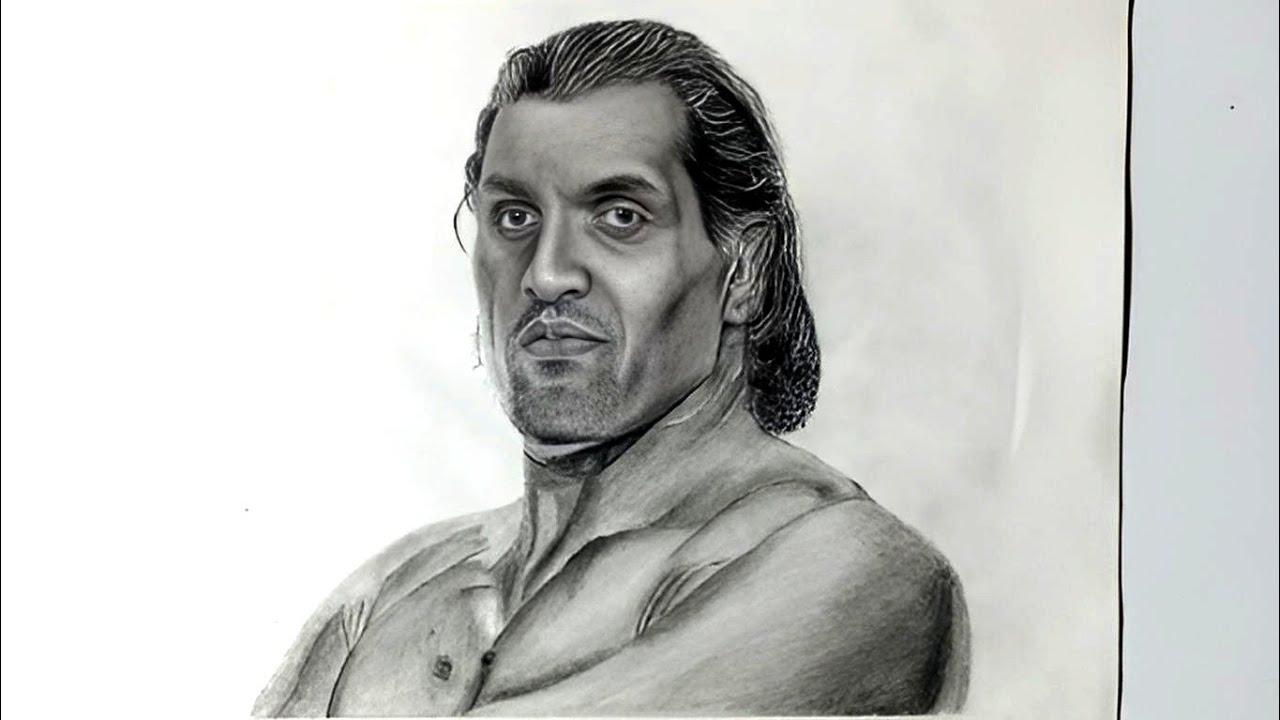 The Great Khali Drawing Video Wwe Star The Great Khali Drawing Video