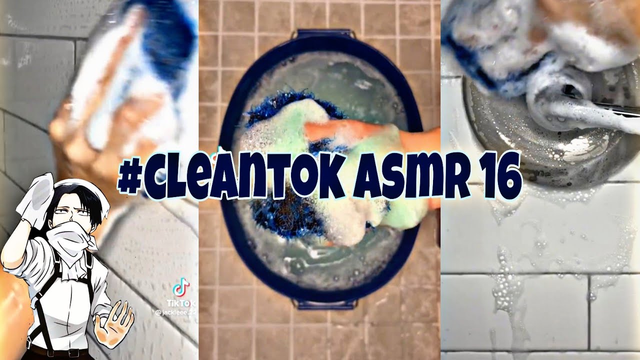 Cleaning Tiktok Compilation 16 Asmr Youtube