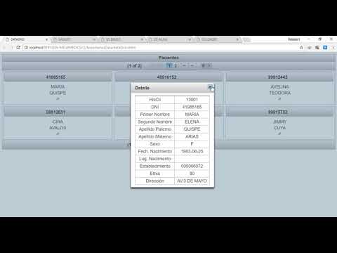 Primefaces Datagrid Datalist Y Datascroller Youtube