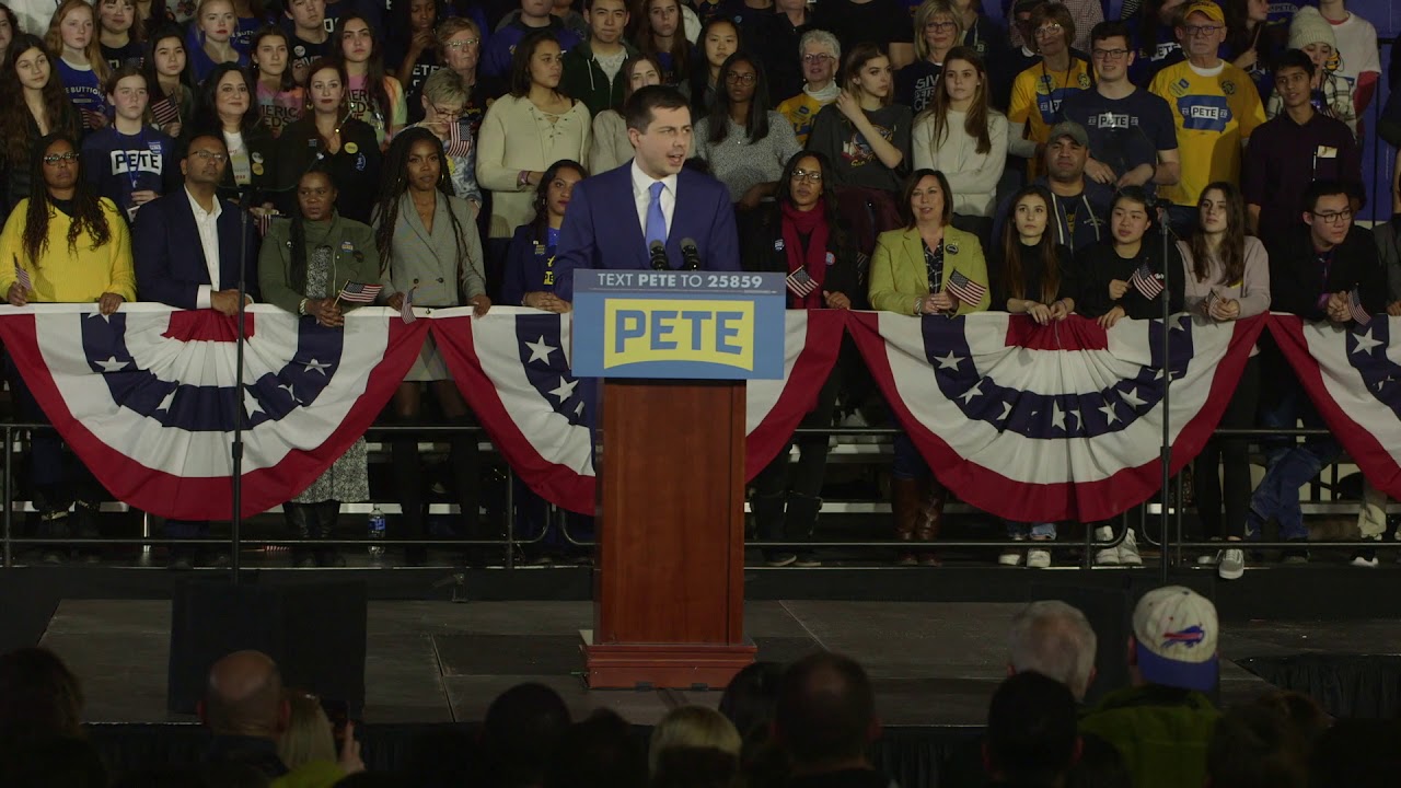 Iowa Caucus Night Speech Pete Buttigieg For President Youtube