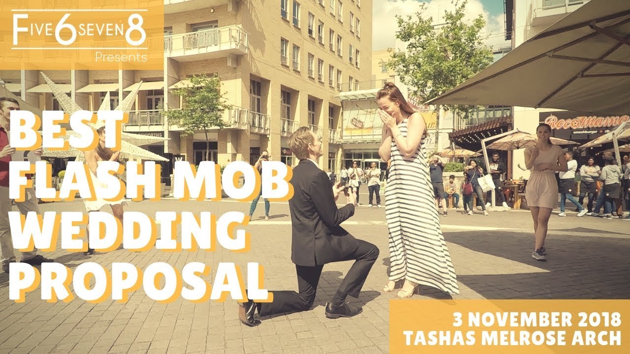 Best Flash Mob Wedding Proposal Marvin Gaye Can T Stop The Feeling
