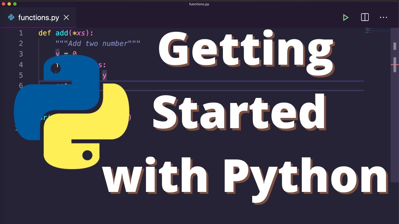 2 Getting Started With Python Python For Beginners Youtube