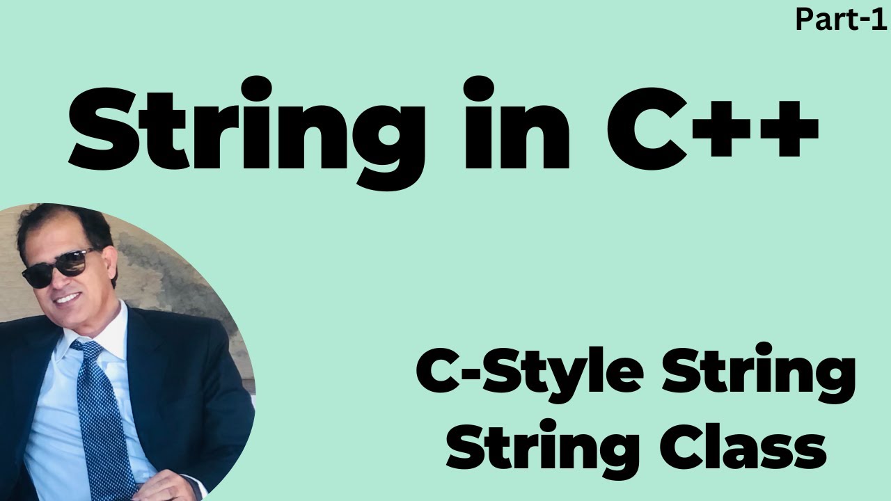 String Representation In C Part 1 C Style String In C String