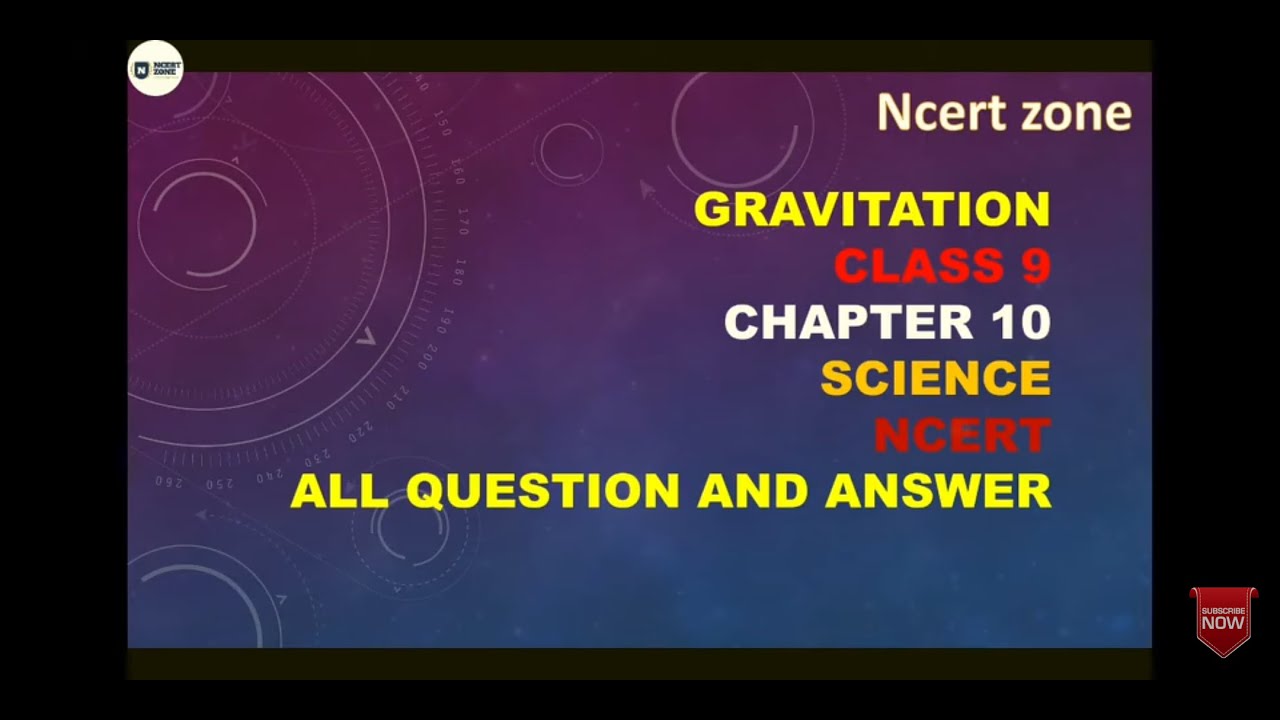 Chapter 10 Part 3 Gravitation All Question And Answers Class 9