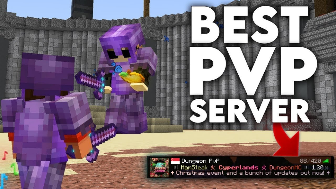 Best Minecraft Pvp Server Youtube
