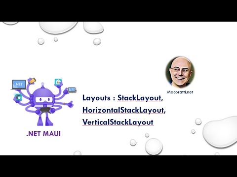 Net Maui Layouts Stacklayout Youtube