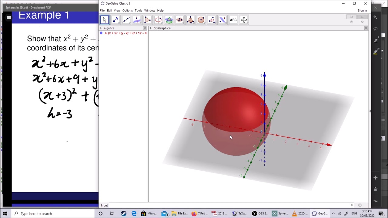 Spheres In 3d Youtube