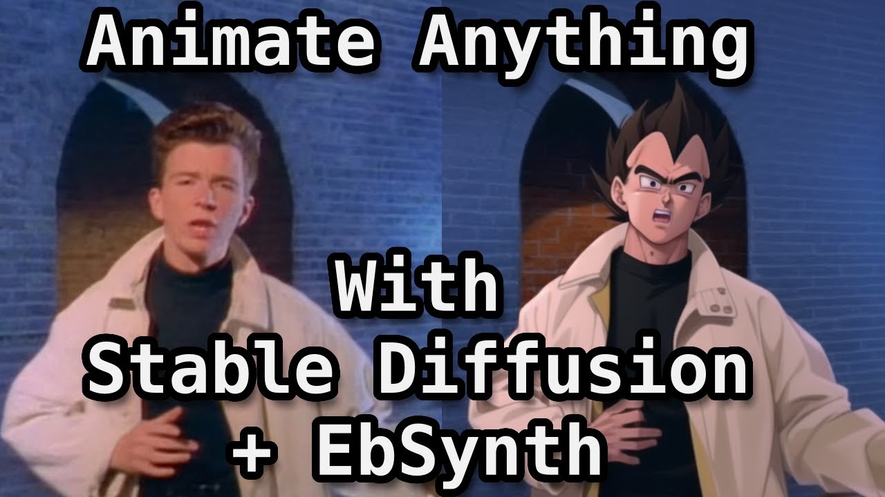 How I Animate Stuff Using Stable Diffusion Ebsynth Youtube
