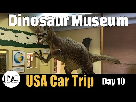 Usa Trip Day 10 Dinosaur Museum Youtube