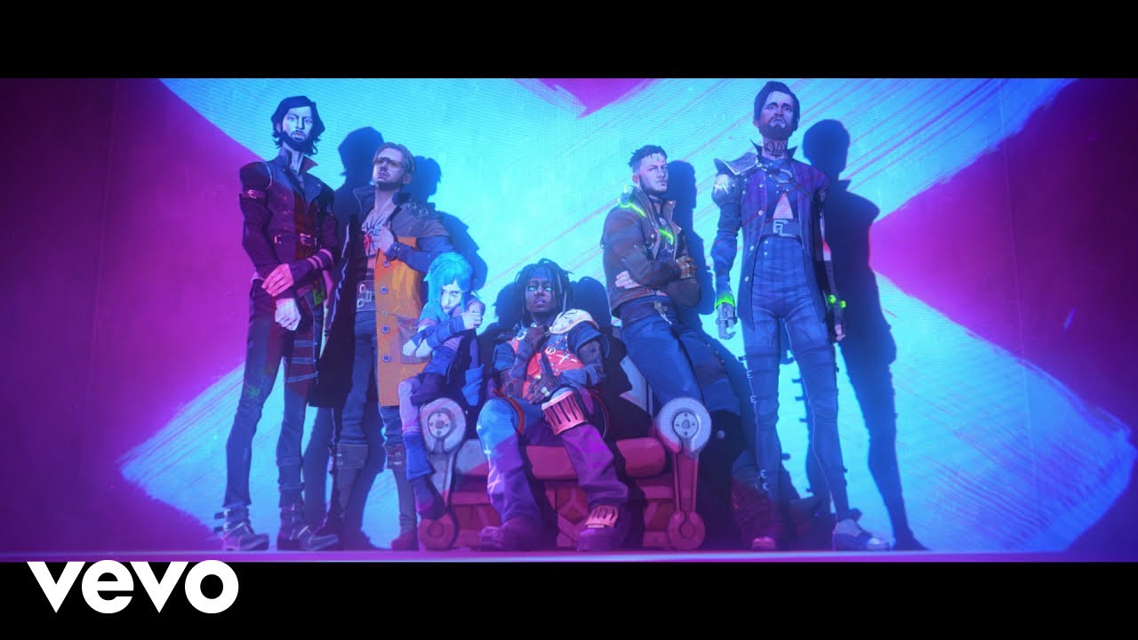 Imagine Dragons X J I D Enemy From The Series Arcane League Of Legends