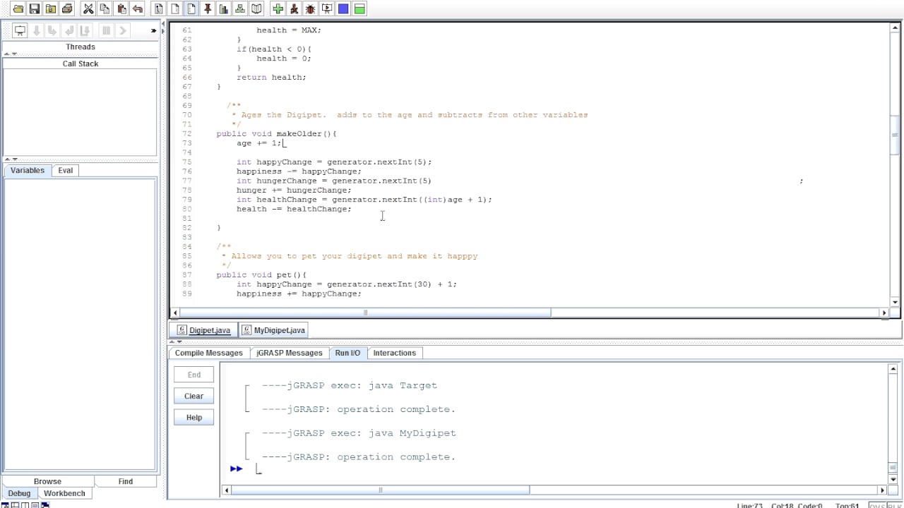 Object Oriented Programming Example Youtube