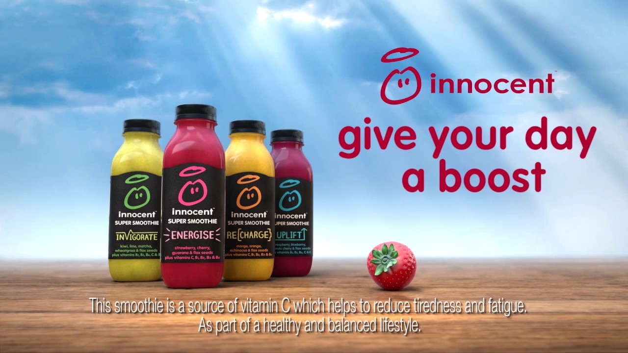 Innocent Super Smoothies Bursting With Good Stuff Youtube