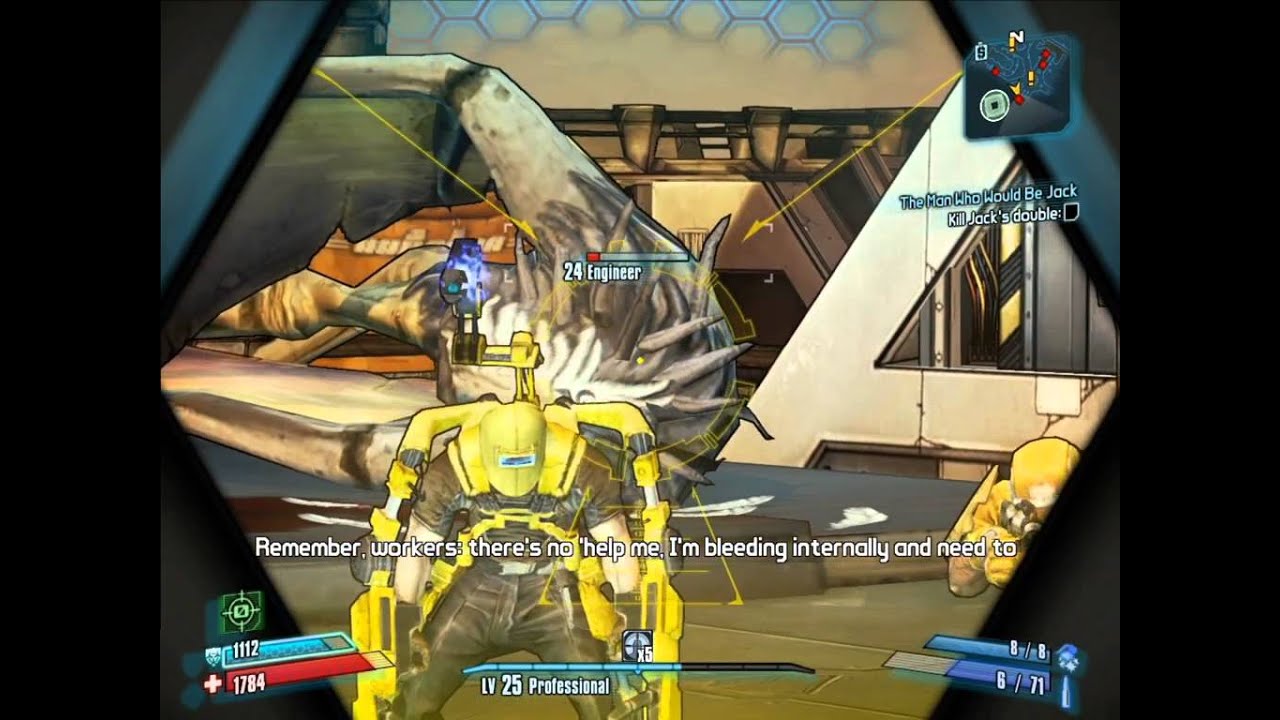 Borderlands 2 Pacifist Gun Youtube