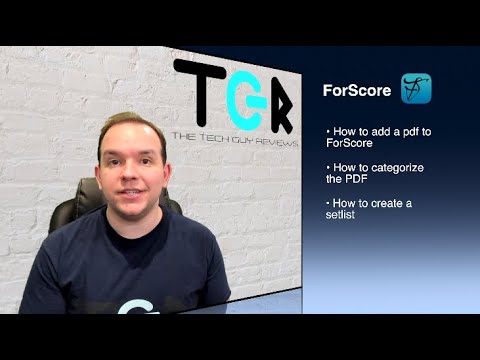 How To Use Forscore For Beginners Youtube