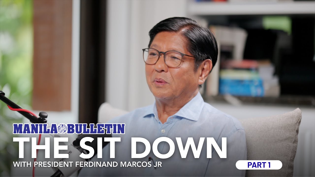 Part1 The Sit Down With President Bongbong Marcos Youtube