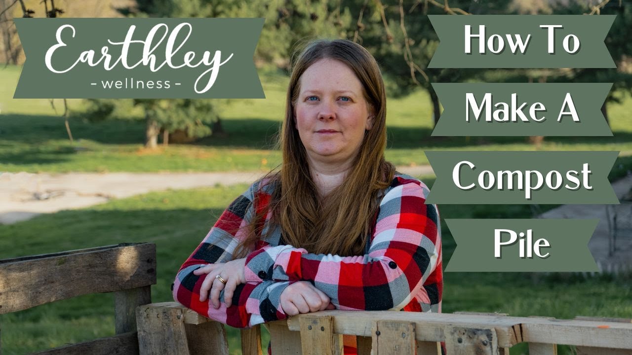 Diy Compost Pile Youtube