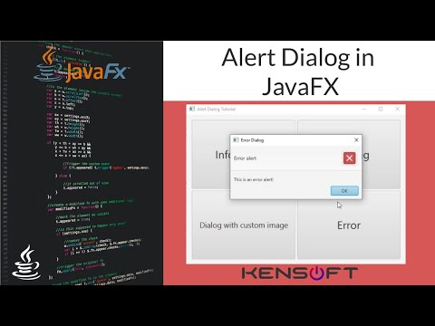 Javafx Alert Dialogs 100 Best For Beginners