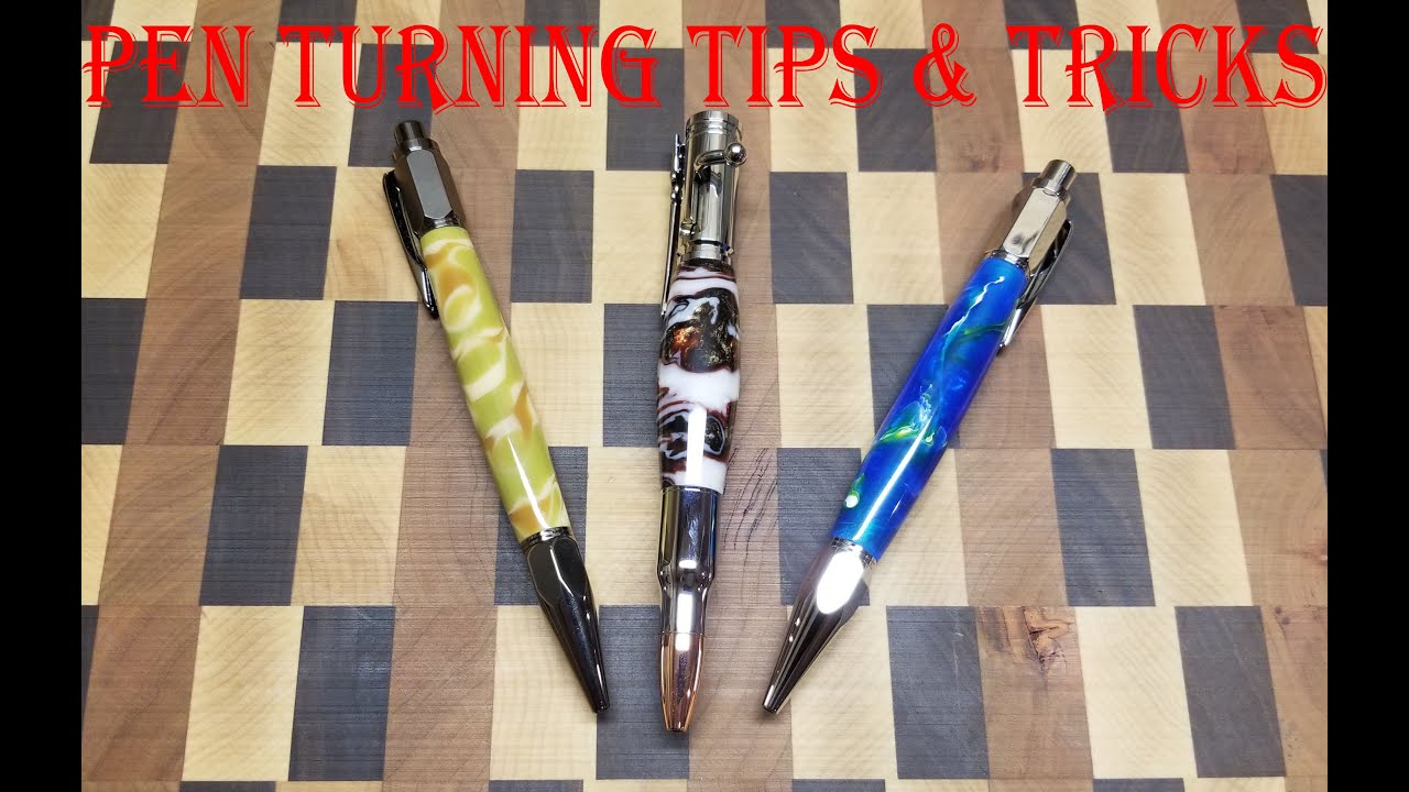 Making Big Money Pen Turning Tips Tricks Youtube