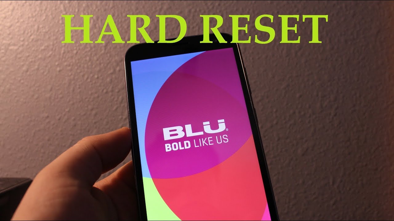 Blu M5 Studio Hard Reset Youtube